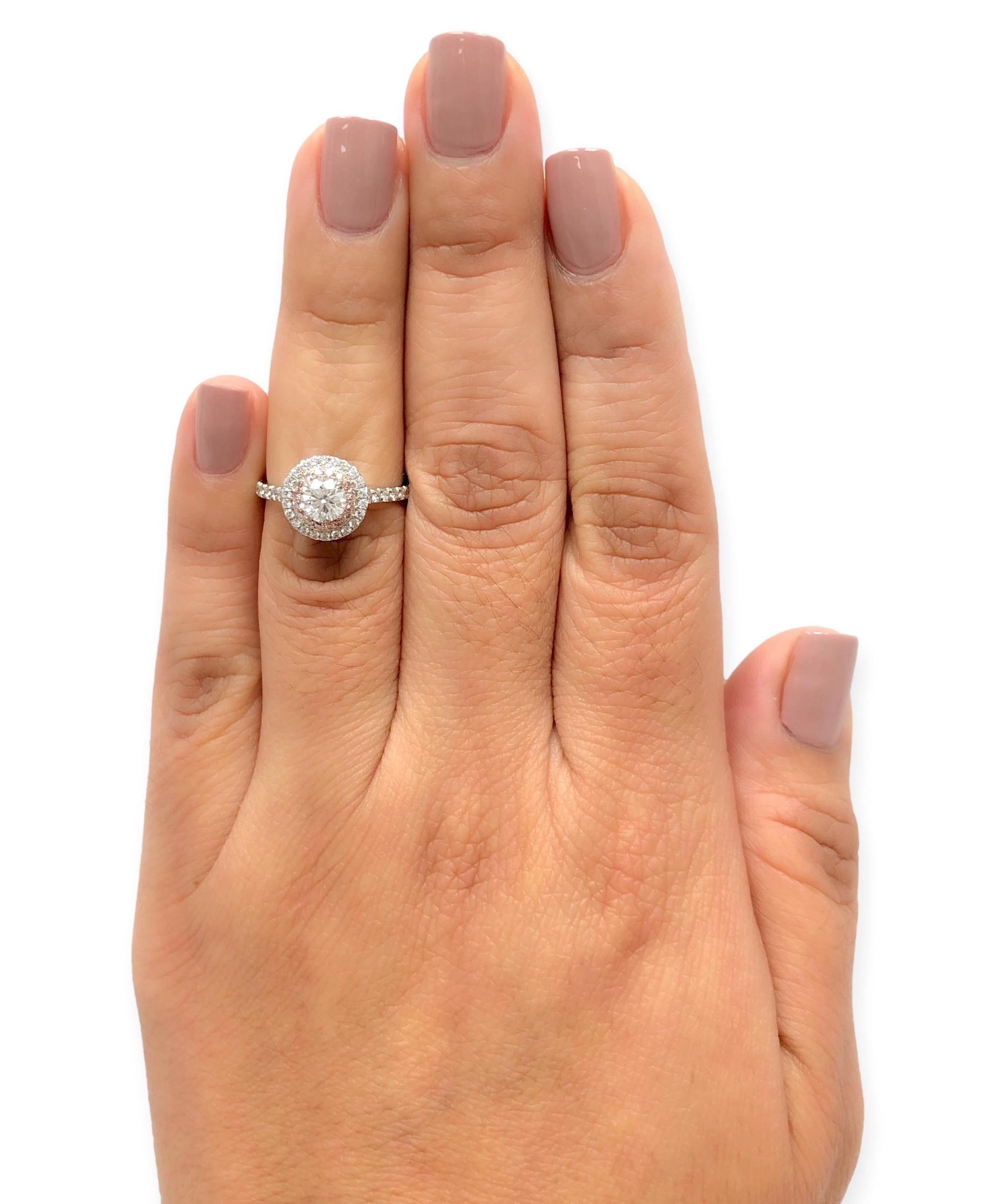Tiffany soleste round brilliant engagement ring store