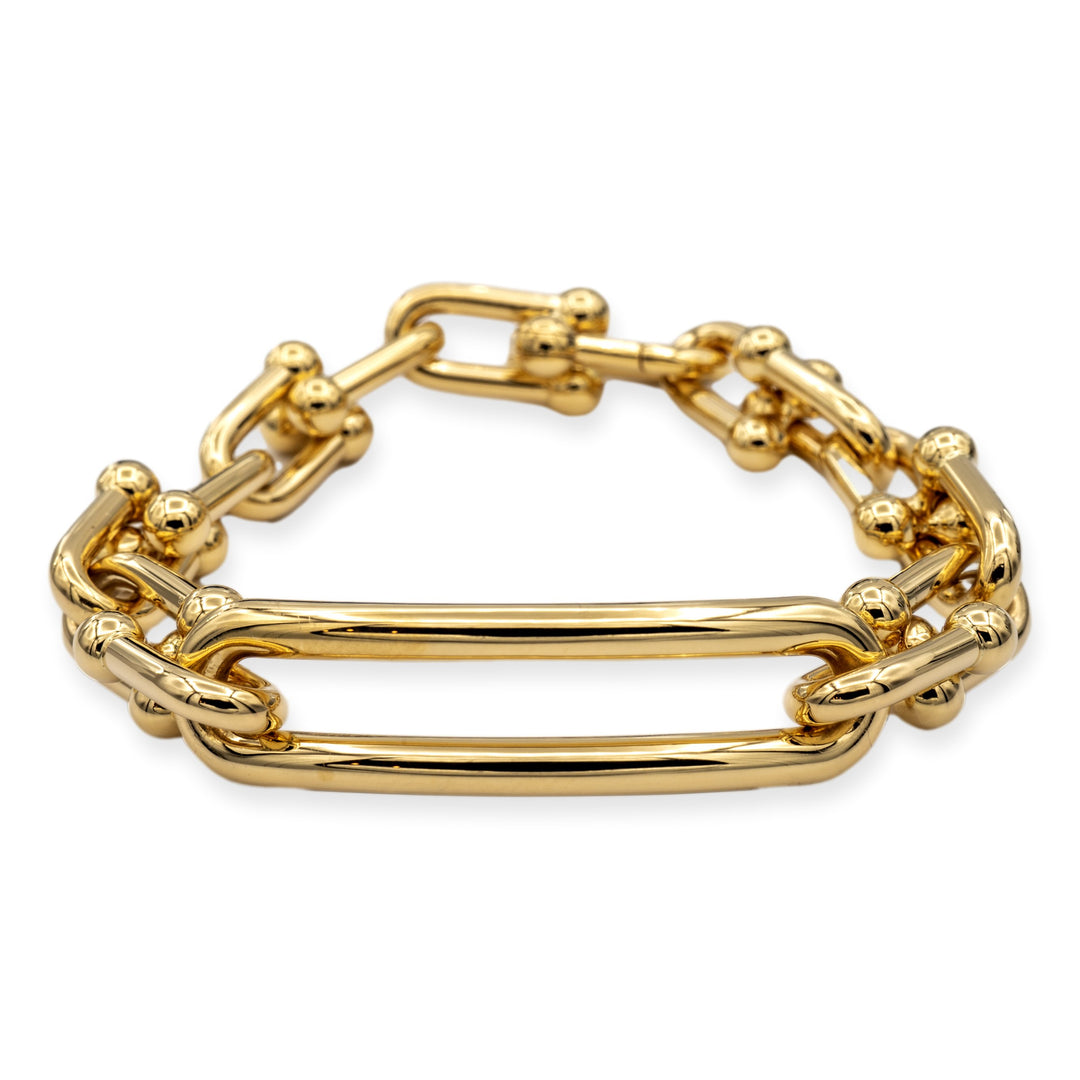 Tiffany & Co. 18K Yellow Gold Hardwear Link Bracelet Medium – The ... Tiffany & Co. 18K Yellow Gold Hardwear Link Bracelet Medium – The ...